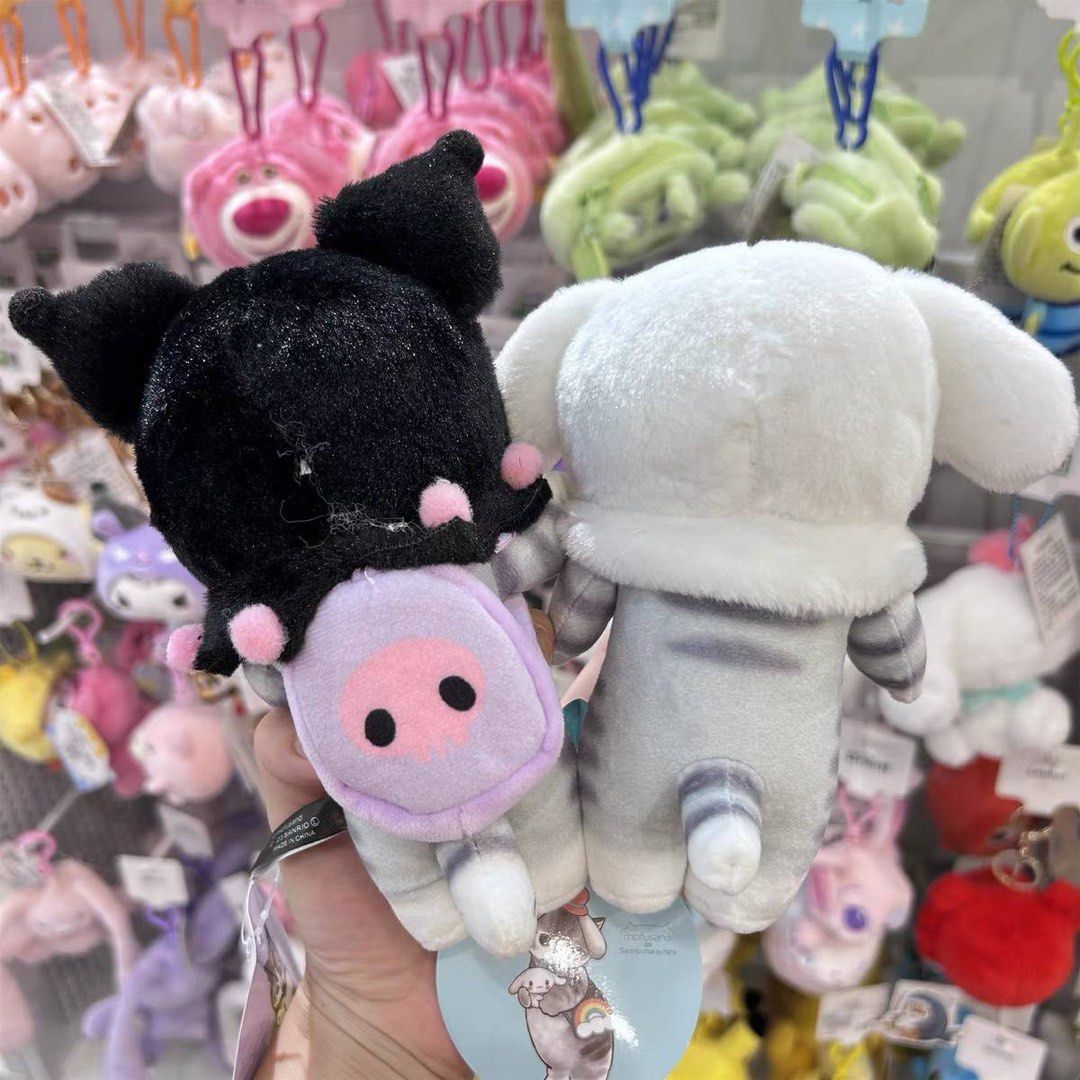 Cat mofusand miniso soft toy keychain plushie kuromi hello kitty Sanrio ...