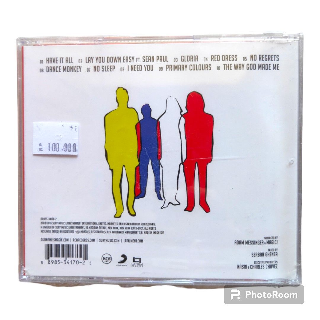 CD Magic! Primary Colours, Musik & Media, CD, DVD & Lainnya di Carousell