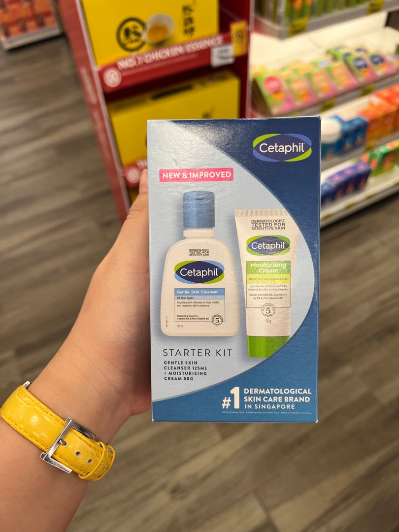Cetaphil Starter Kit Cleanser and Moisturizer, Beauty & Personal Care ...