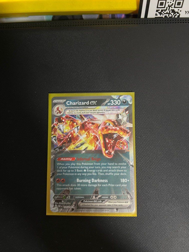 Charizard Ex Obsidian Flames, Hobbies & Toys, Toys & Games on Carousell
