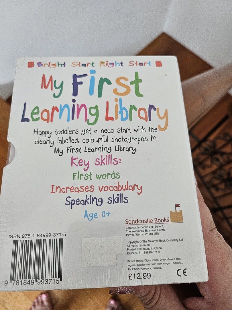 Children book my first learning library, Hobbies & Toys, Books ...