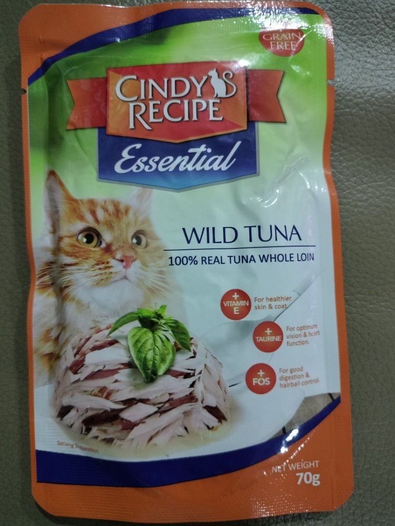 Cindy's Recipe Essential Cat Wet Food, Pet Supplies, Pet Food on Carousell