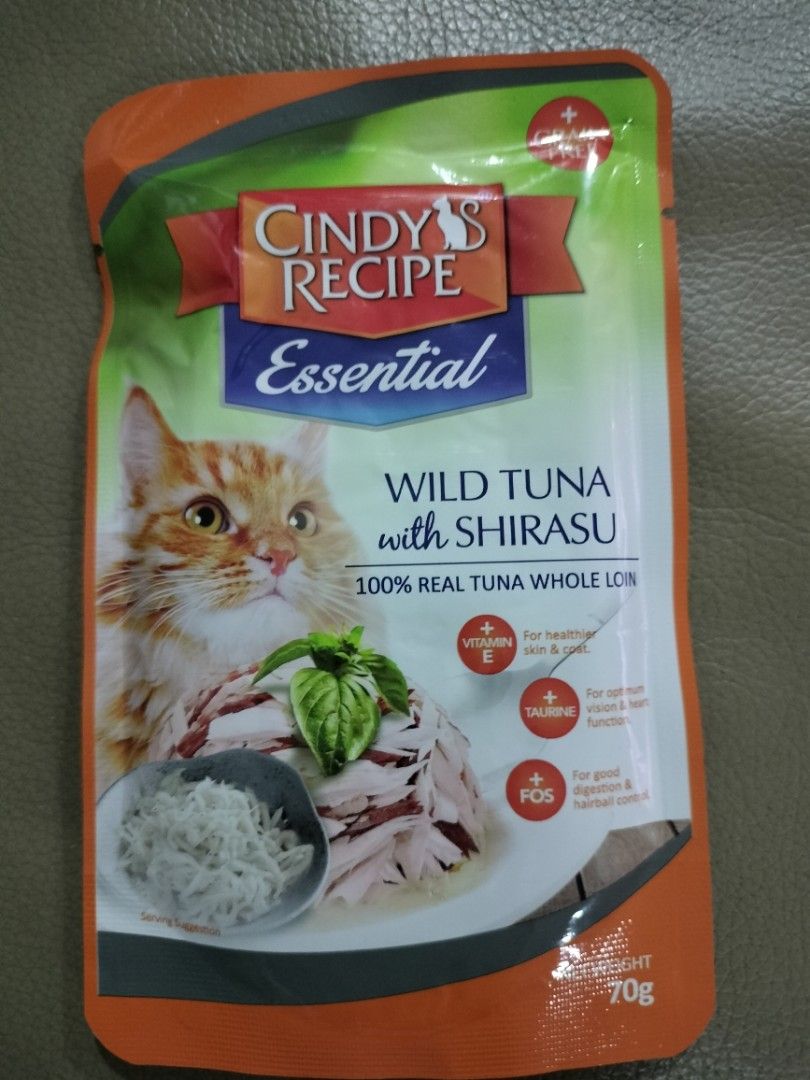 Cindy's Recipe Essential Cat Wet Food, Pet Supplies, Pet Food on Carousell