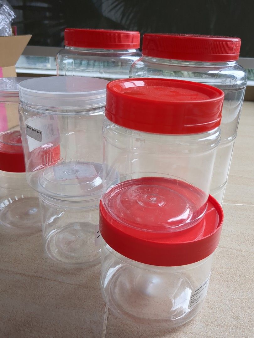 Clean Plastic Containers (Assorted Sizes), Furniture & Home Living ...