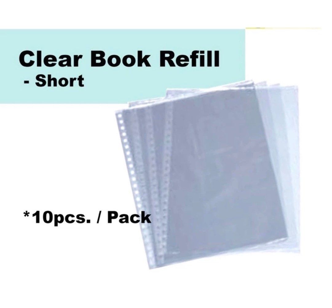 Clear Book (Short & Long), Hobbies & Toys, Stationary & Craft, Other ...
