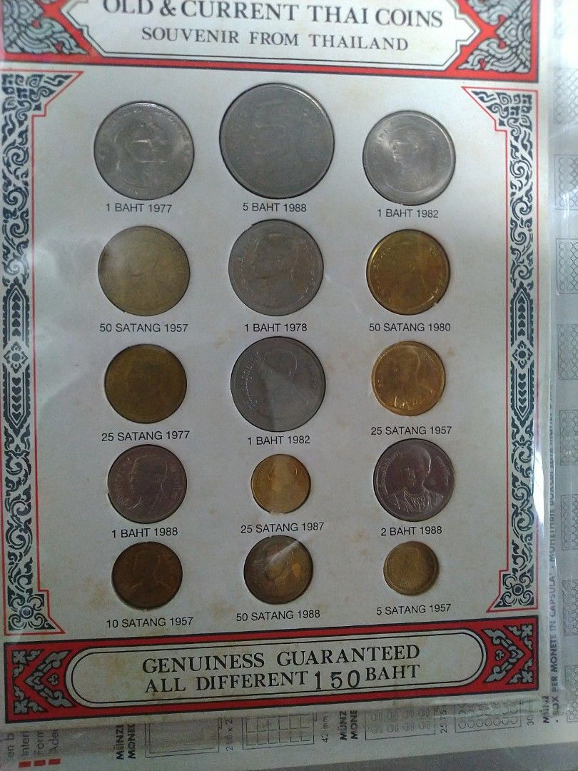 Coin Collection(Thailand set), Hobbies & Toys, Memorabilia ...