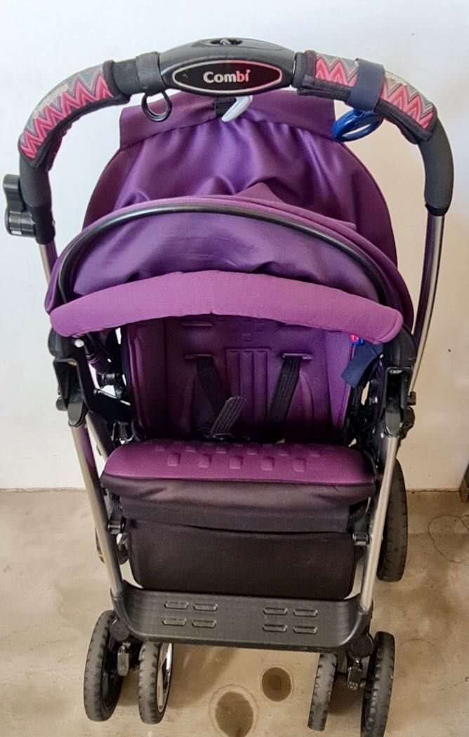 Combi Mega deluxe stroller, Babies & Kids, Going Out, Strollers on ...