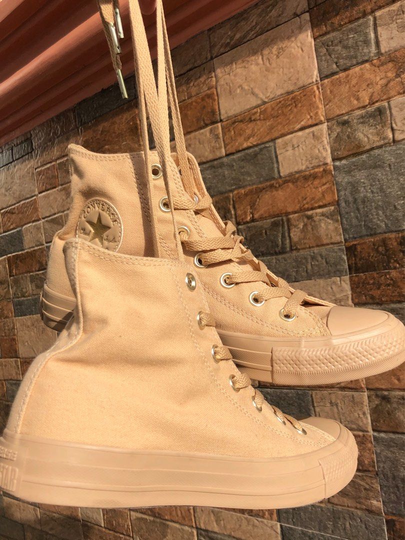 Converse All Star ‘Mono Plush Suede’, Women's Fashion, Footwear ...