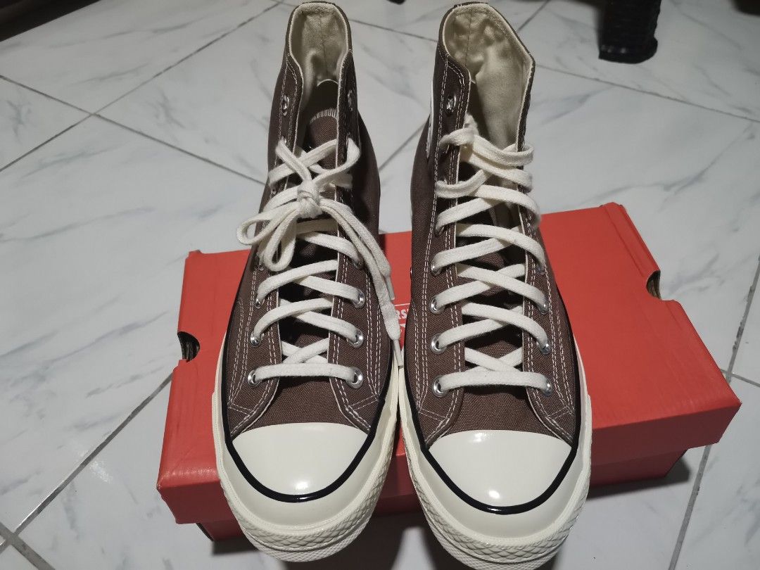 Converse Chuck 70 High cut - Earth Brown, Luxury, Sneakers & Footwear ...