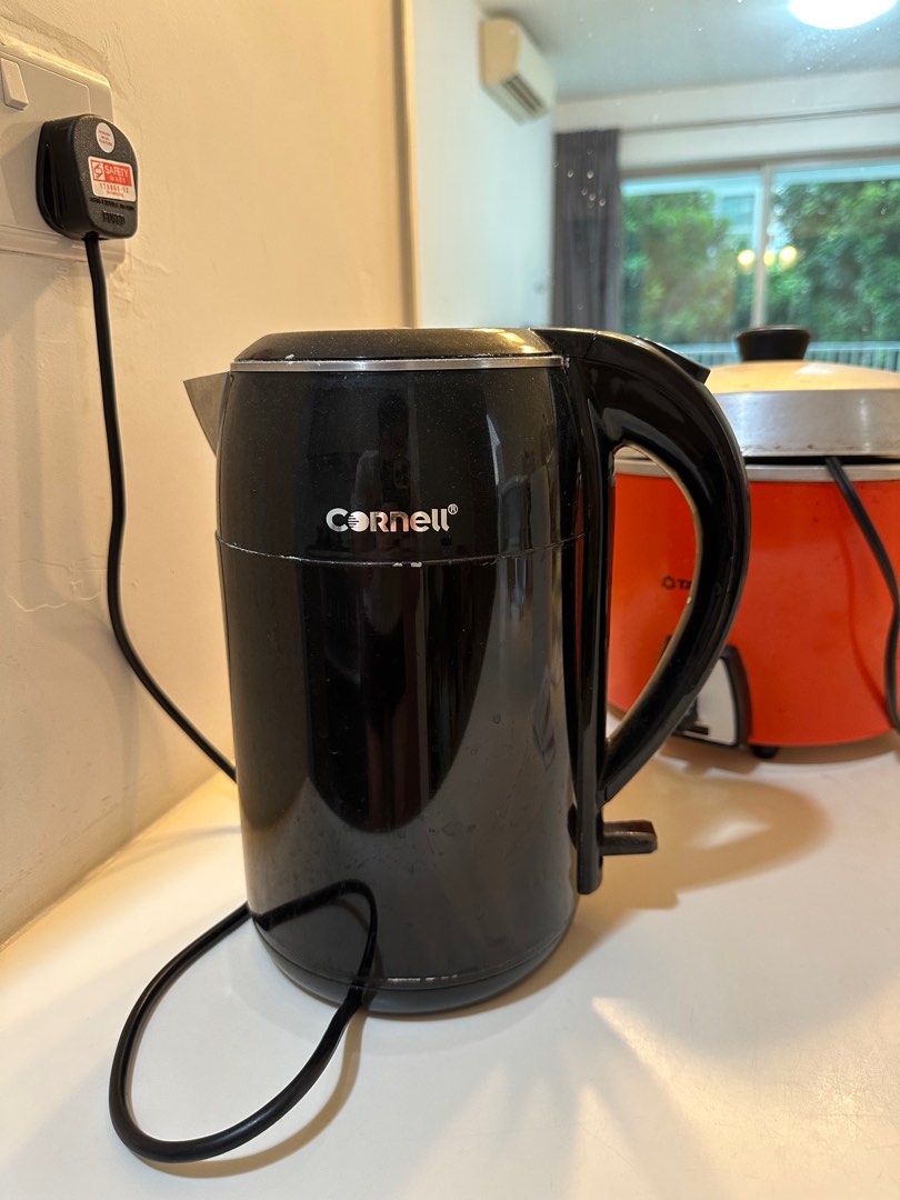 Cornell 1.8L Cool Touch Stainless Steel Kettle, TV & Home Appliances ...