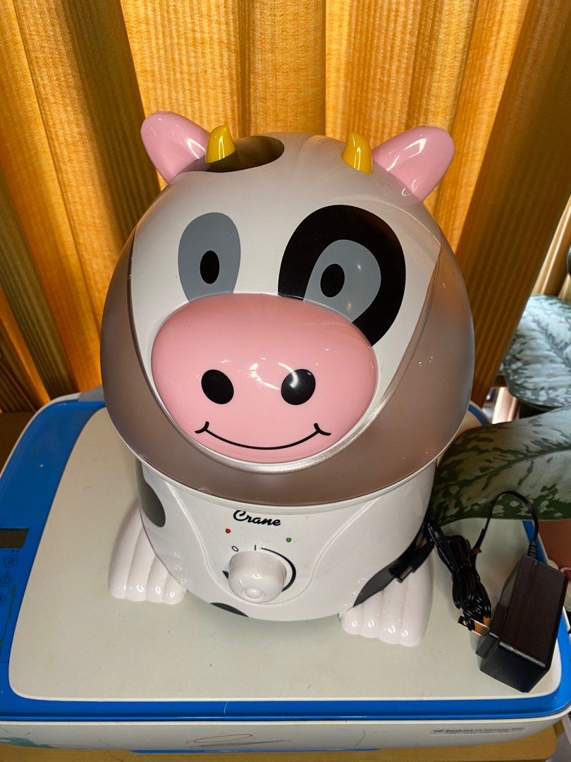 Crane 1 gallon Adorable Cow Cool - Mist Humidifier, TV & Home Appliances, Air Purifiers ...
