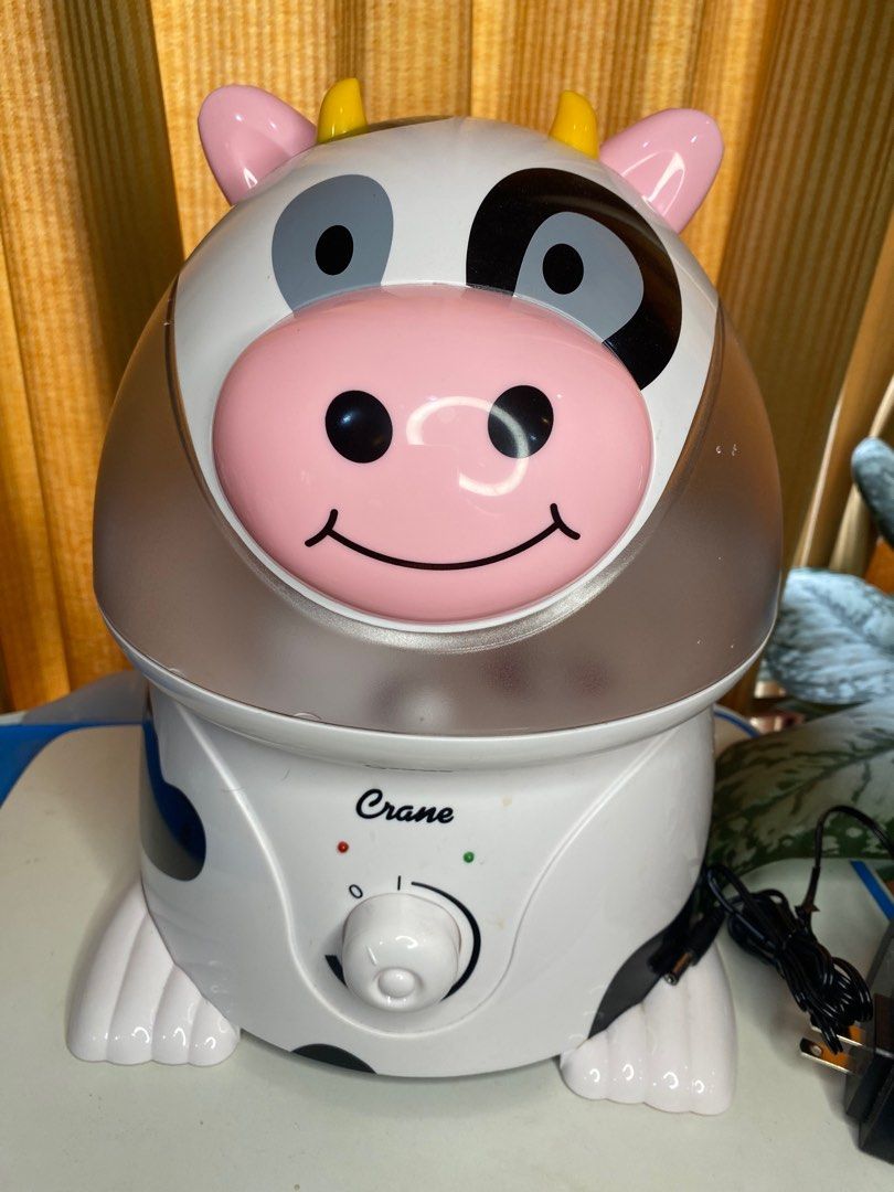 Crane 1 gallon Adorable Cow Cool - Mist Humidifier, TV & Home ...