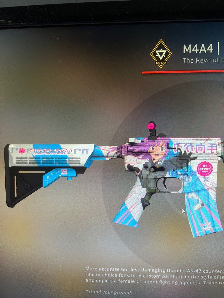 Csgo FN M4A1 Temukau, Video Gaming, Gaming Accessories, In-Game ...