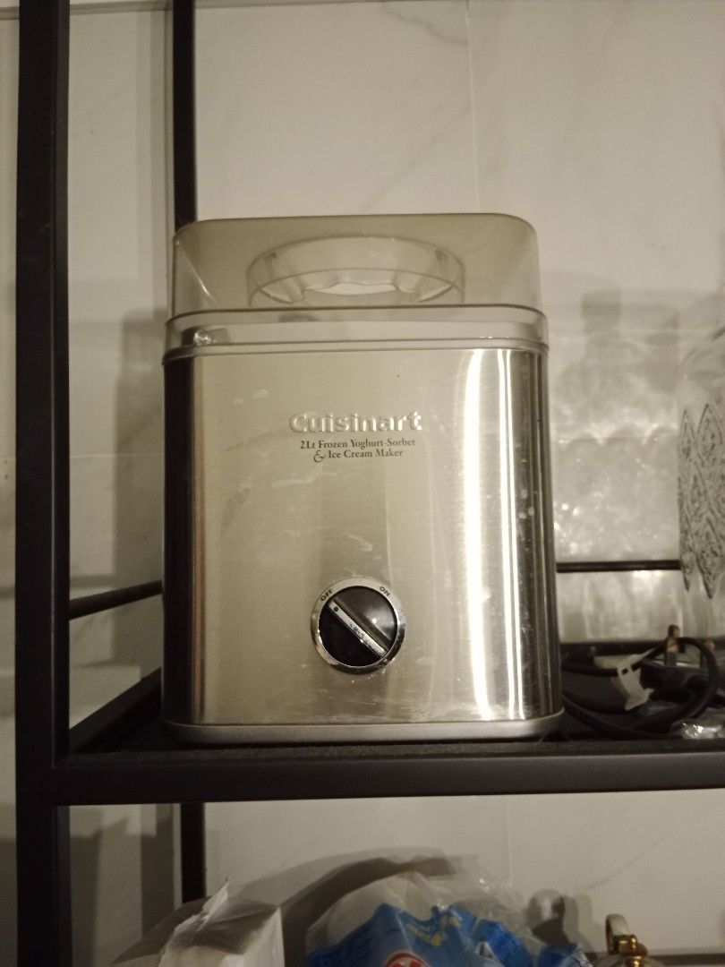Cuisinart 2lt Ice cream maker, TV & Home Appliances, Kitchen Appliances ...