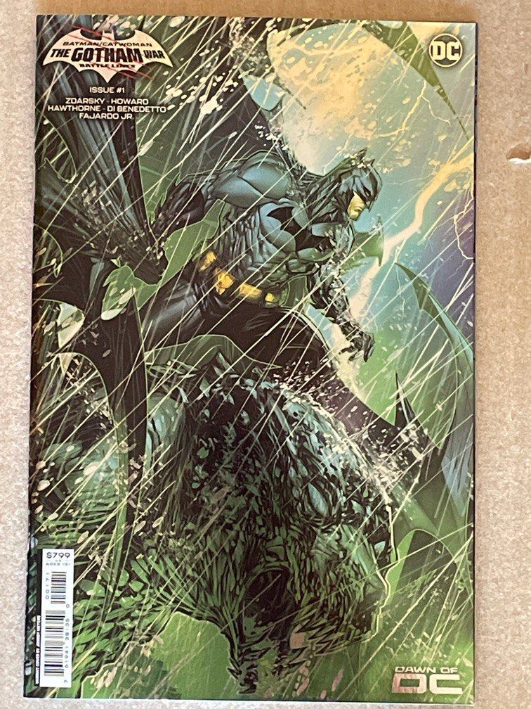 DC Batman / Catwoman The Gotham War Battle Lines #1 - Foil Variant By ...
