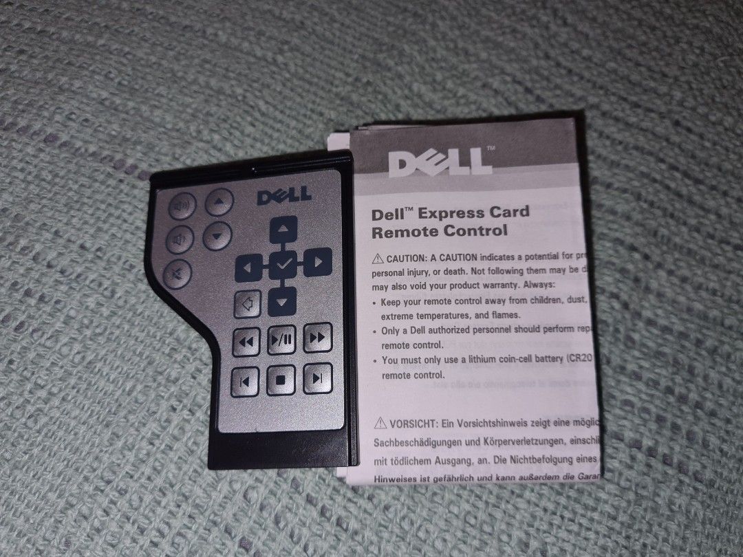 Dell Express Card Remote Control, Computers & Tech, Laptops & Notebooks ...