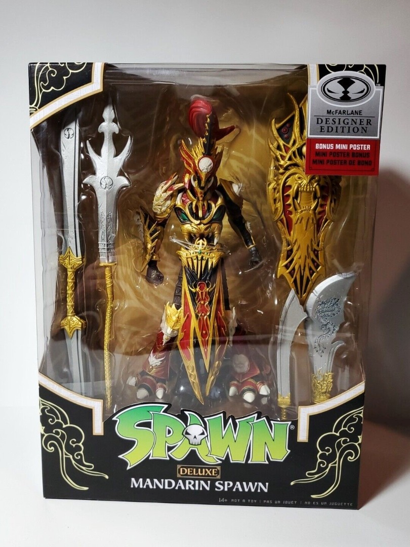 Deluxe Mandarin Spawn McFarlane Designer Edition Gamestop Exclusive Action Figure, Hobbies ...