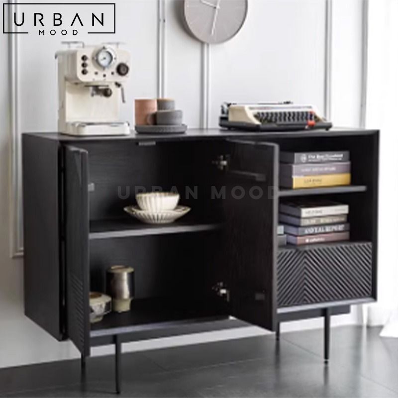 DENISE Modern Solid Wood Sideboard, Furniture & Home Living, Furniture ...