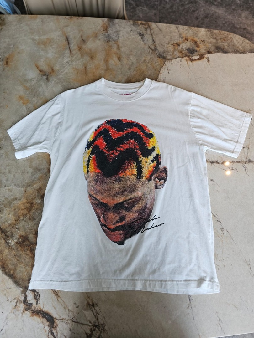 Dennis Rodman Graphic Tee, Men's Fashion, Tops & Sets, Tshirts & Polo ...