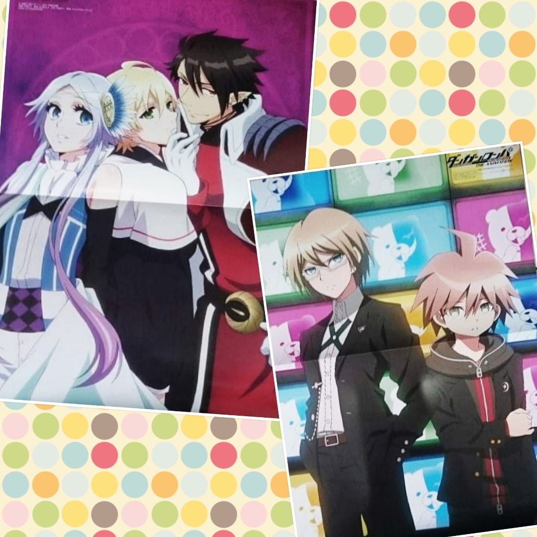 Devil And Realist / Dangan Ronpa Double Sided A3 Anime Poster from Pash ...