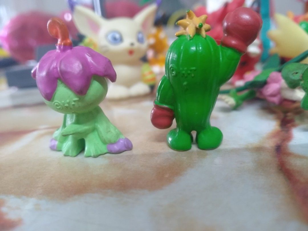 Digimon Bandai Palmon Togemon Lilymon, Hobbies & Toys, Collectibles ...