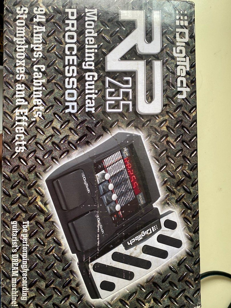 Digitech RP255 Guitar multi effects, Hobbies & Toys, Music & Media ...