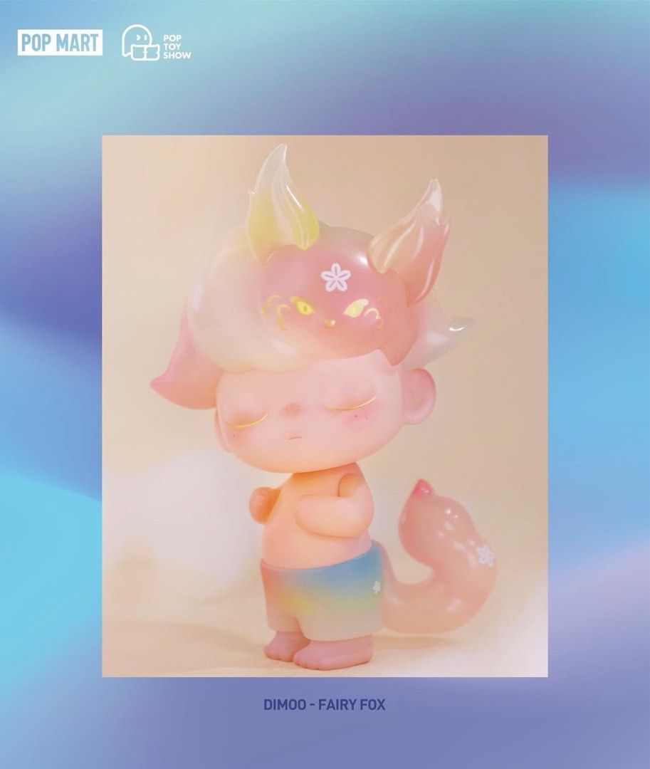 DIMOO FAIRY FOX - limited edition popmart, Hobbies & Toys, Toys & Games ...