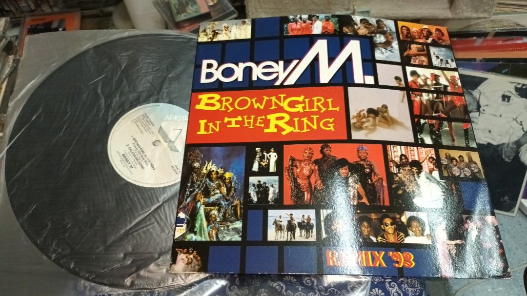 外語系列 DISCO名曲 uk版 BONEY M. BROWN GIRL IN THE RING REMIX 93 舊版 黑膠 12" LP, 興趣及遊戲, 音樂、樂器 & 配件, 音樂與媒體 ...