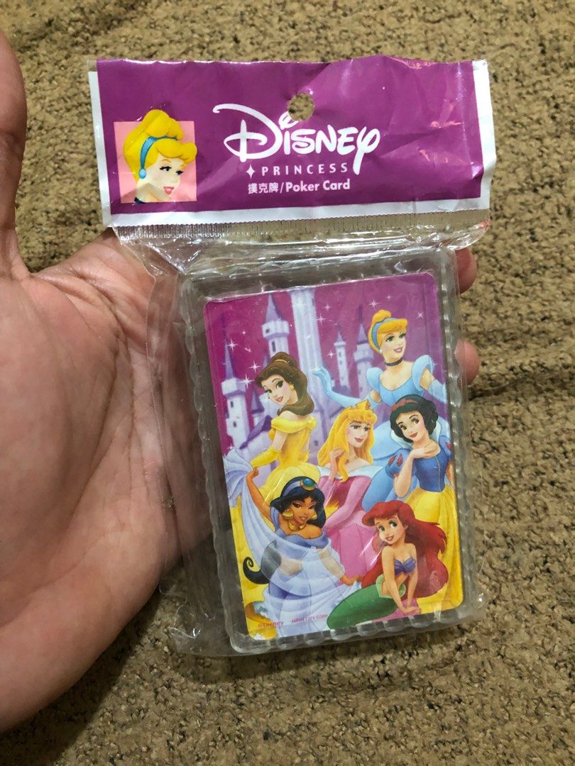 Disney princess poker card deck, Hobbies & Toys, Toys & Games on Carousell