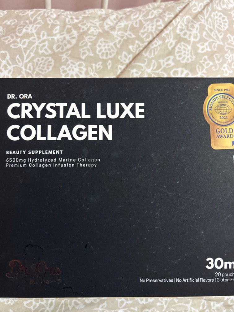 DR.ORA Crystal Luxe Collagen, Health & Nutrition, Health Supplements ...