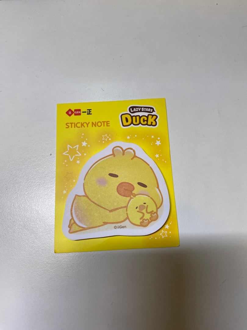 Duck sticky note, Hobbies & Toys, Stationery & Craft, Other Stationery ...