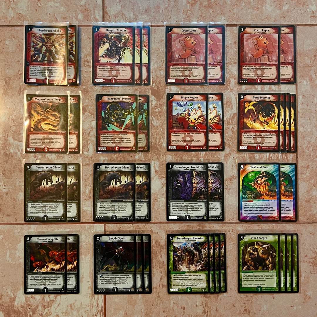 Duel Masters Dragons Deck, Hobbies & Toys, Toys & Games on Carousell