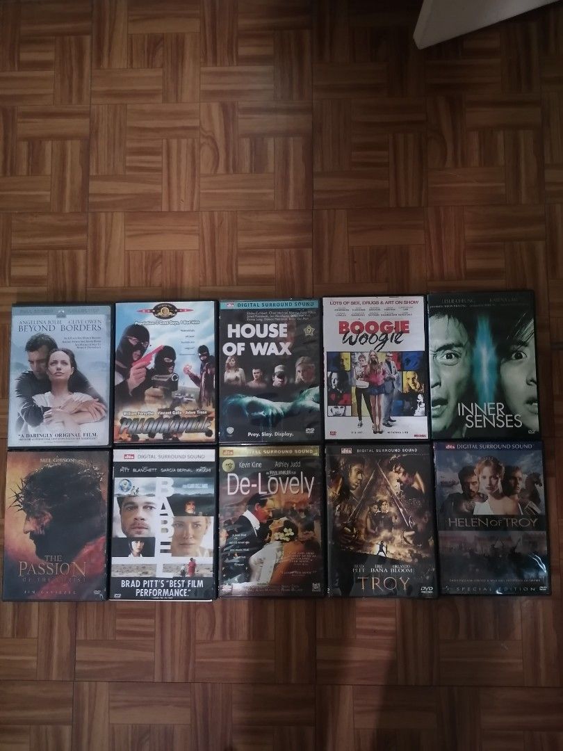Dvd movies set of 10s, Hobbies & Toys, Music & Media, CDs & DVDs on ...