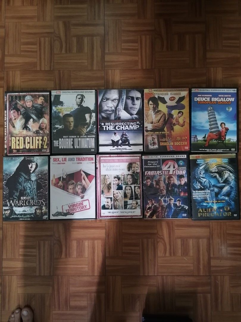 Dvd movies set of 10s, Hobbies & Toys, Music & Media, CDs & DVDs on ...