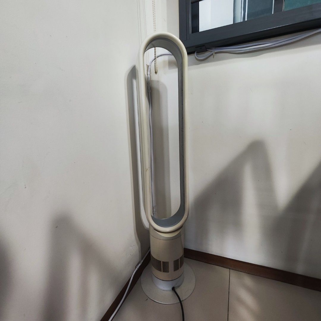 Dyson AM02 Tower Fan White/Silver, Furniture & Home Living, Lighting ...