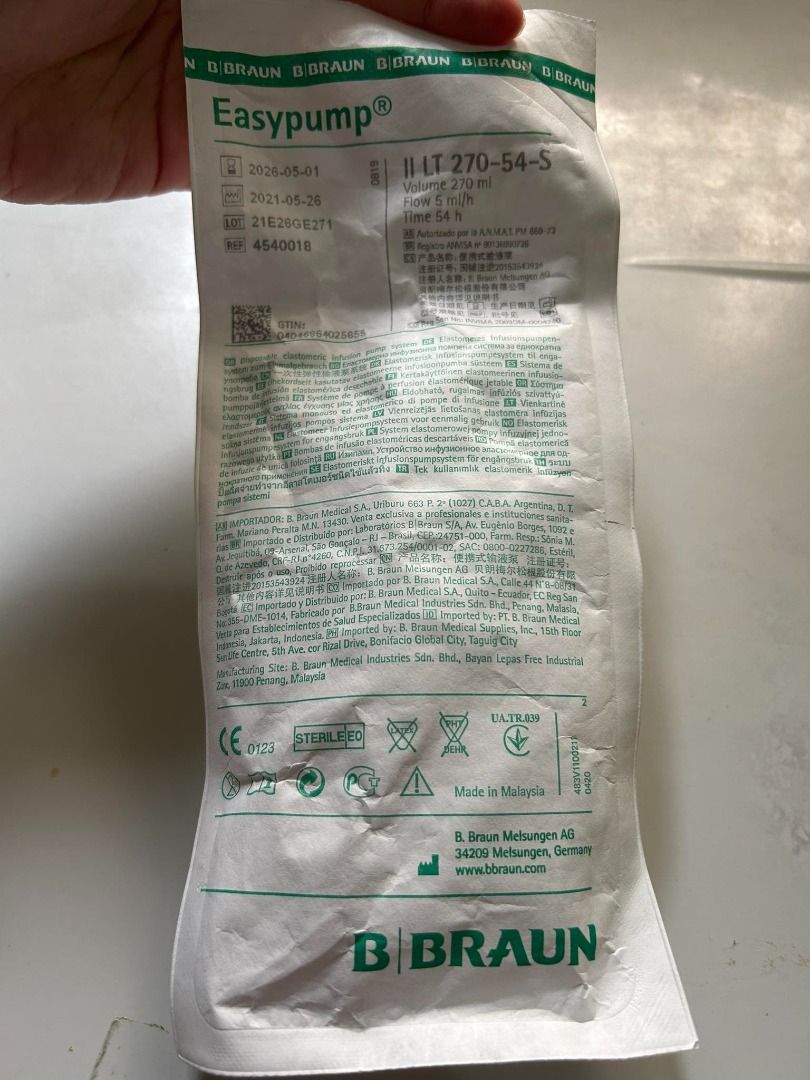 Easypump 270ml, Health & Nutrition, Medical Supplies & Tools on Carousell