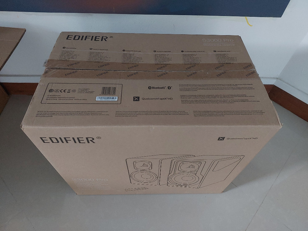 Edifier S3000 Pro bookshelf speakers, Audio, Soundbars, Speakers ...