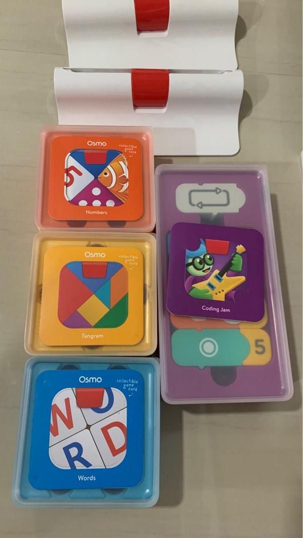 Educational Play Osmo - bundle of 4 types: Words, Numbers, Tangram ... Educational Play Osmo - bundle of 4 types: Words, Numbers, Tangram ...