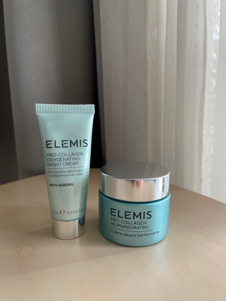 Elemis Pro-Collagen Morning Matrix & Night Cream, Beauty & Personal ...