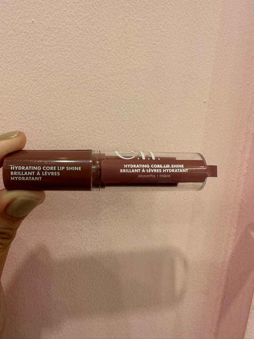 Elf hydrating core lip shine lipbalm SHADE DELIGHTFUL, Beauty ...