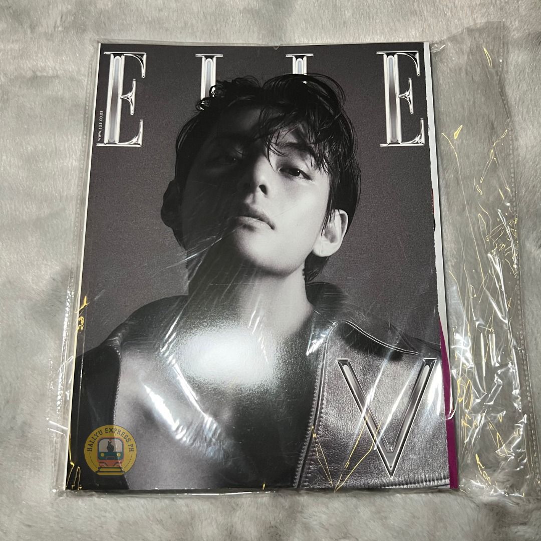 ELLE KOREA x BTS V / Taehyung - April 2023 Issue Magazine, Hobbies ...