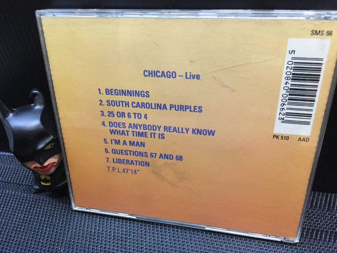 (Eng Cd) Chicago live, Hobbies & Toys, Music & Media, CDs & DVDs on ...