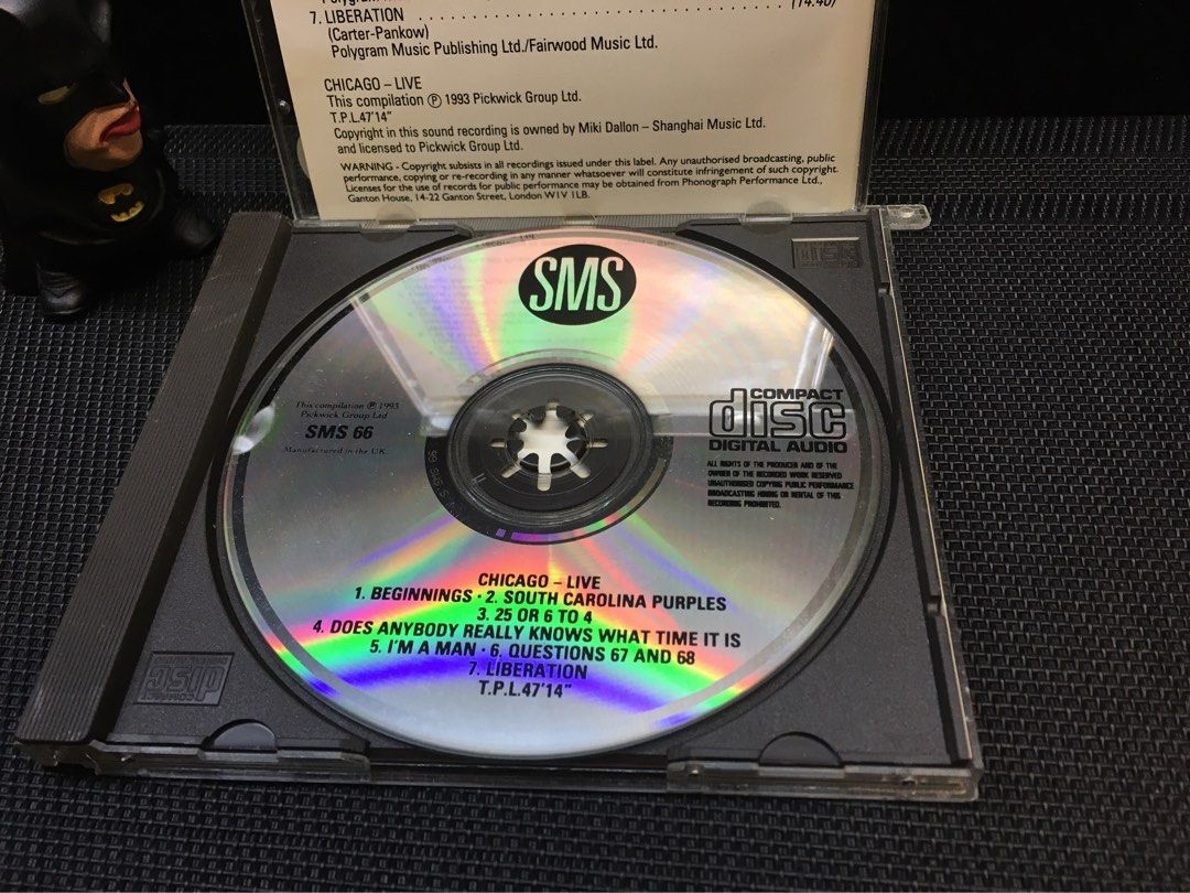 (Eng Cd) Chicago live, Hobbies & Toys, Music & Media, CDs & DVDs on ...