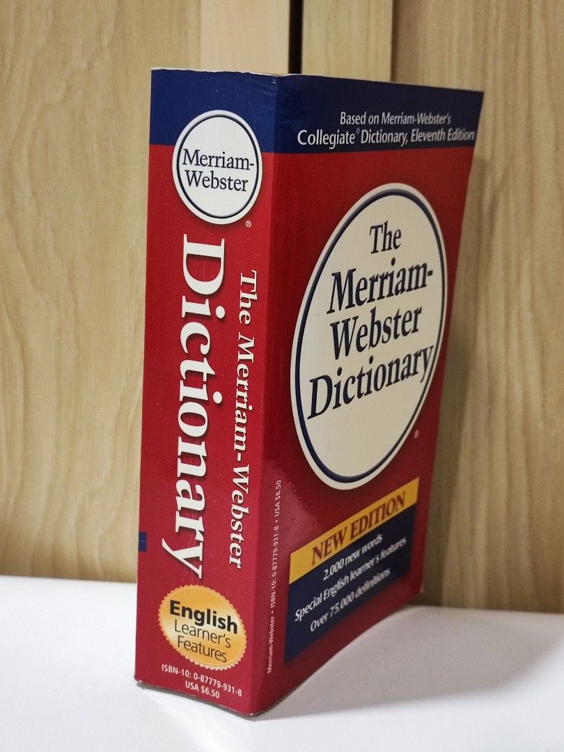 (ENG) The Merriam-Webster Dictionary, Hobbies & Toys, Books & Magazines ...