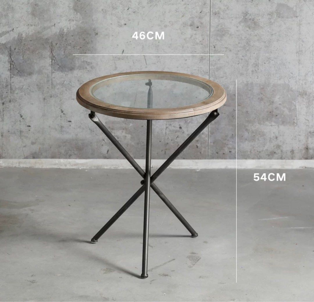 ENZO Vintage End Table, Furniture & Home Living, Furniture, Tables ...
