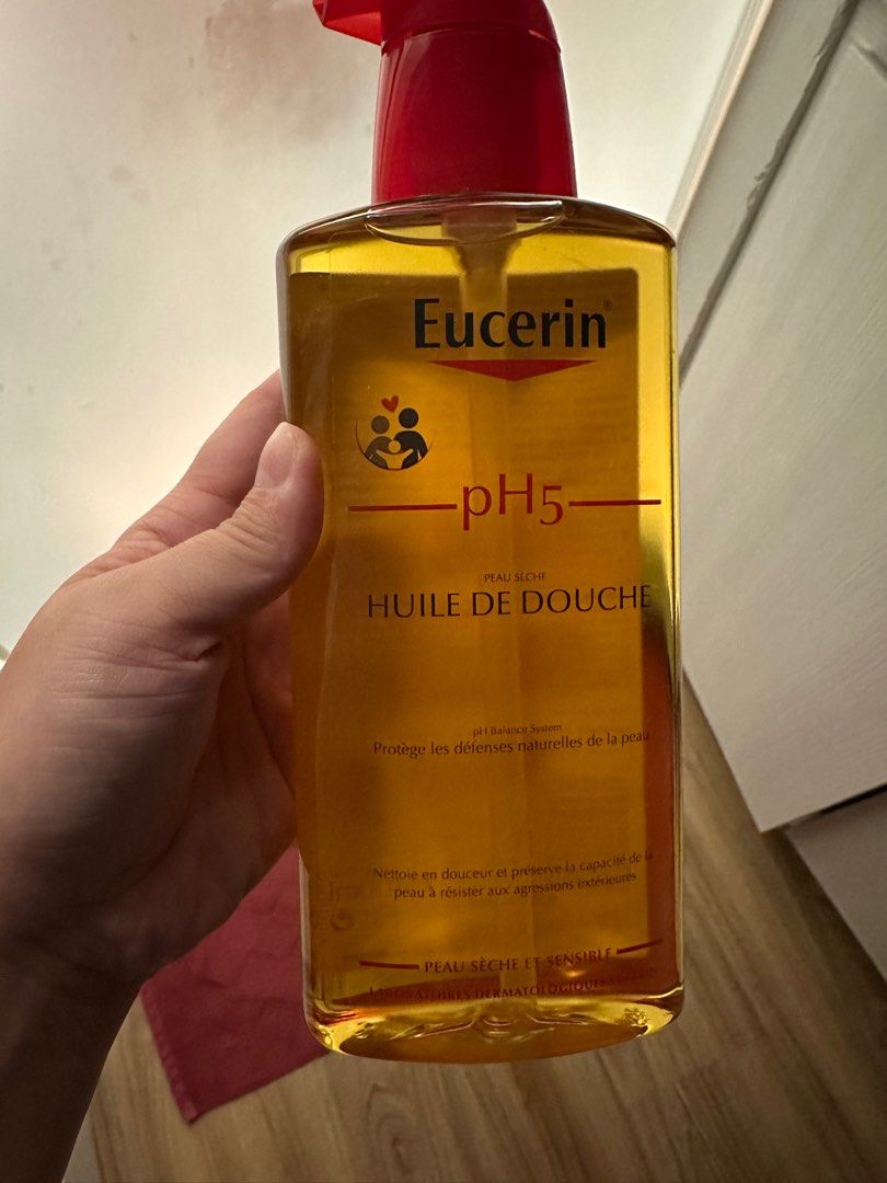 Eucerin pH5 Shower Oil, Beauty & Personal Care, Bath & Body, Bath on ...