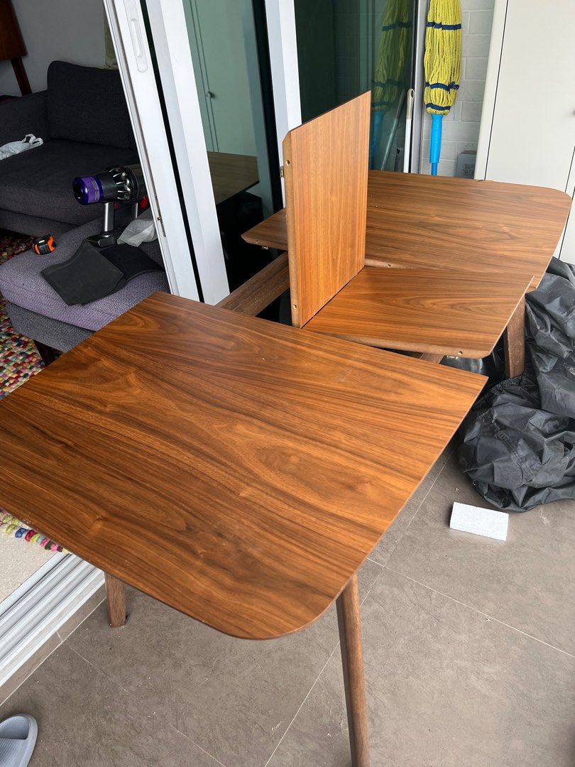 Castlery Dining Table (Extendable), Furniture & Home Living, Furniture ...