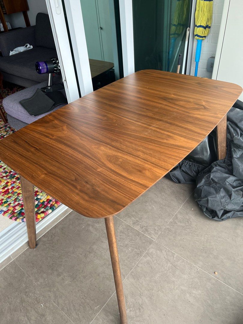 Castlery Dining Table (Extendable), Furniture & Home Living, Furniture ...