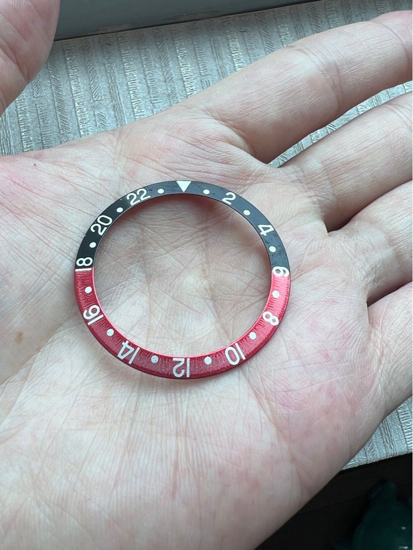 Faded Coke Rolex Bezel Insert, Luxury, Watches on Carousell