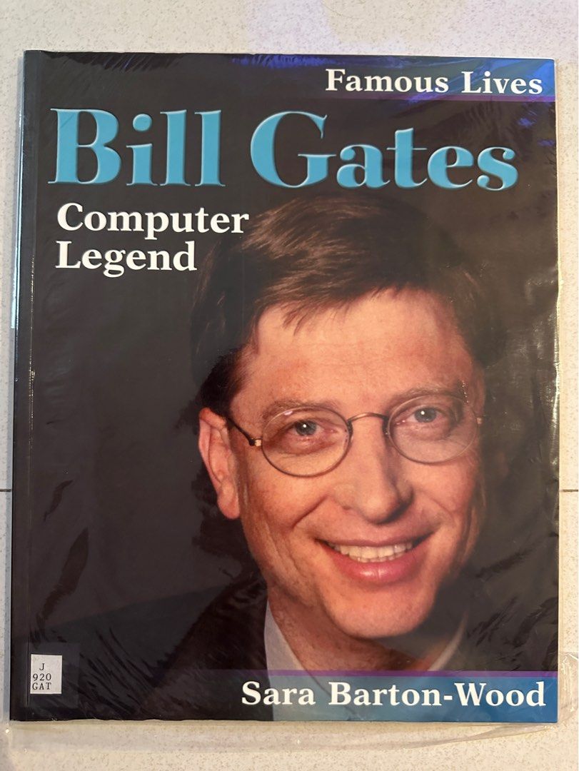 Famous Lives Magazine Bill Gates, Hobbies & Toys, Books & Magazines ...